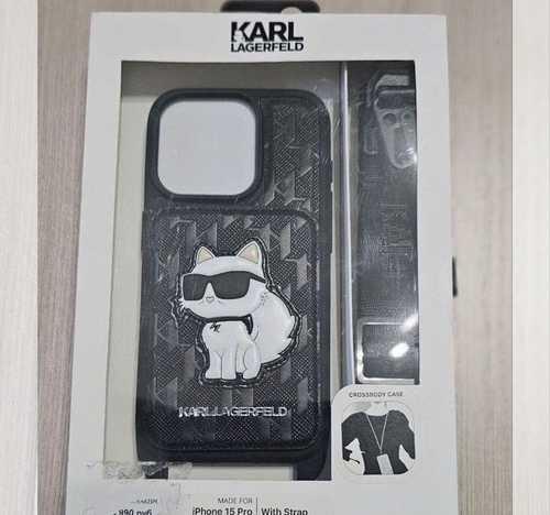 Чехол karl lagerfeld на iPhone 15 pro новый