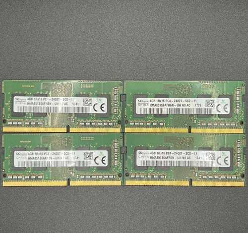 Оперативная память Hynix 4Gb DDR4 sodimm