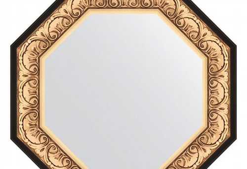 Зеркало Evoform Octagon BY 3845 70x70 барокко зол