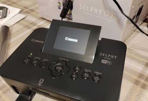 Canon selphy cp910 фотопринтер