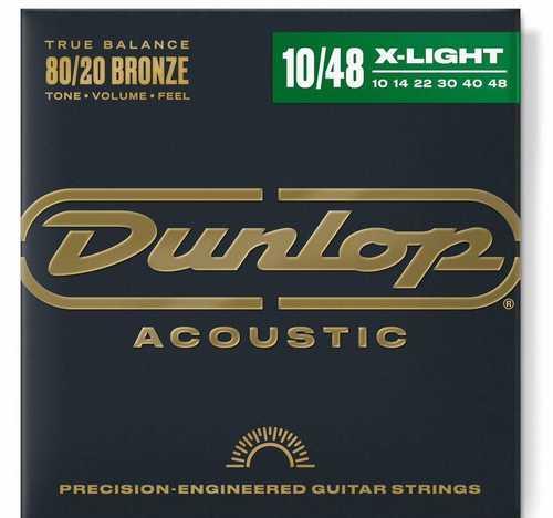 Dunlop 10-48 Extra Light Bronze 80/20 D. (Новый)