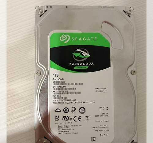 Hdd 1 tb Barracuda