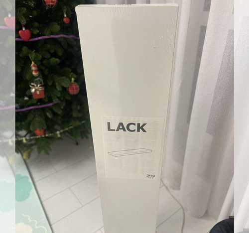 Полка навесная икеа lack 110*26