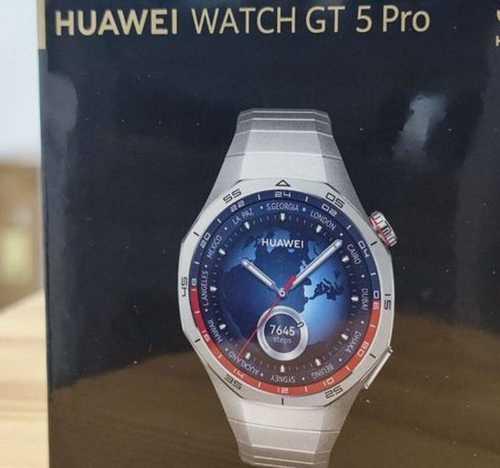 Смарт-часы Huawei Watch GT 5 Pro Titan новые