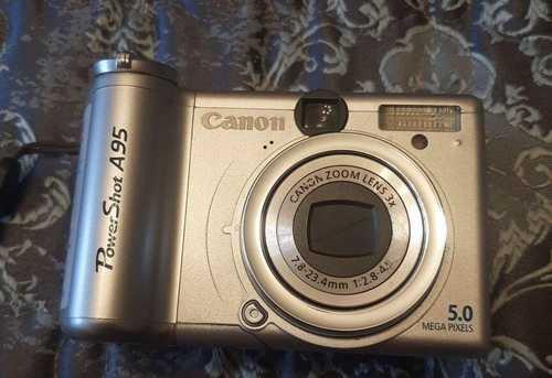 Компактный фотоаппарат canon a95