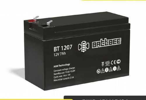 Аккумулятор battbee 12V 7Ah AGM vrla для ибп, UPS