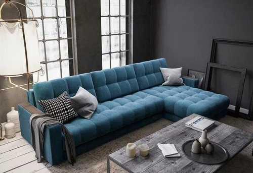 Большой, стильный и комфортный диван