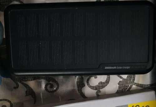 Powerbank 20000 mAH на солнечной батарее