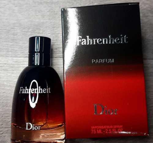 Dior Fahrenheit parfum 75ml парфюм для мужчин