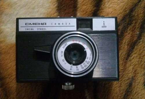 Пленочный фотоаппарат смена