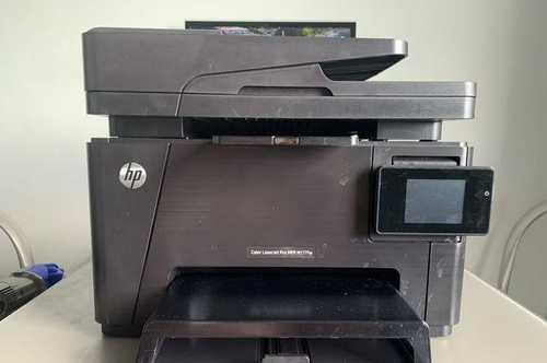 Цветной мфп HP LaserJet Pro MFP M177fw