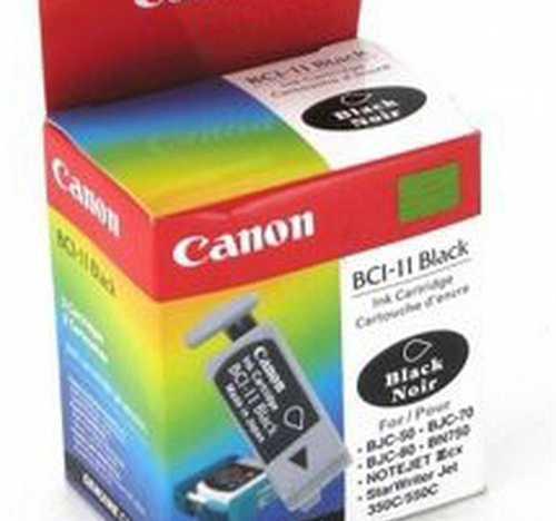 Картридж Canon BCI-11 Black 3шт