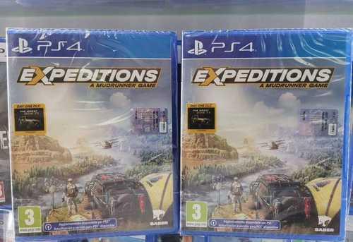 Expeditions mudrunner Expeditions Ps4 диск