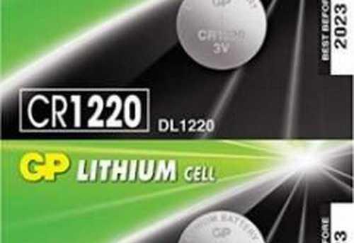 GP CR1220 Lithium CR1220RA-7C5 BL5 отрывные