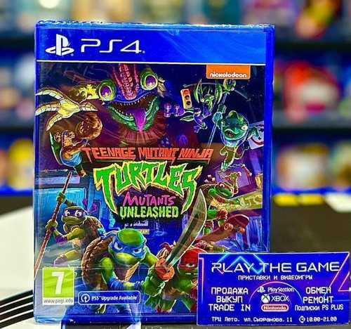 Turtles Mutants Unleashed ps4 (new)