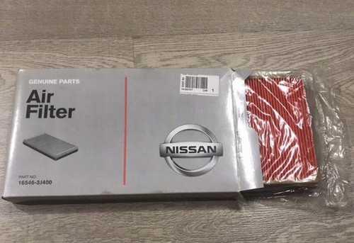 Вощдушный фильтр на Nissan