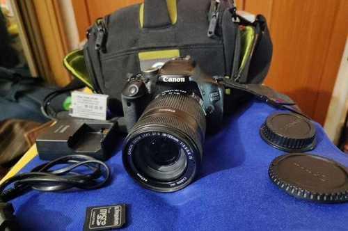 Canon 600D + 18-135 IS + 16gb