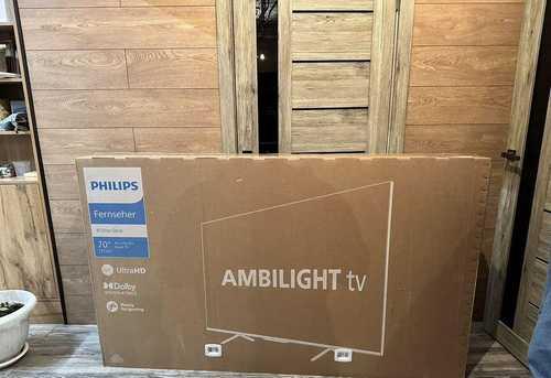 Новый телевизор philips 70 дюймов android tv