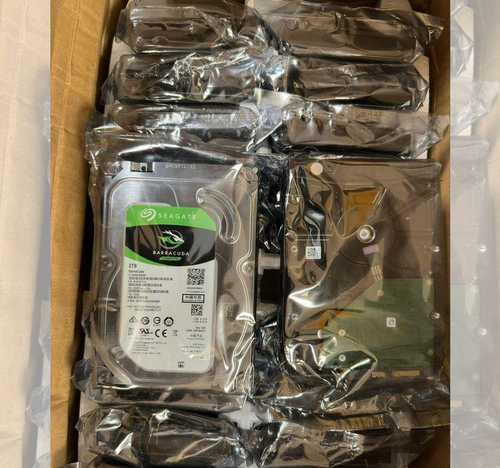 HDD 3.5 2TB Seagate Green в новой упаковке