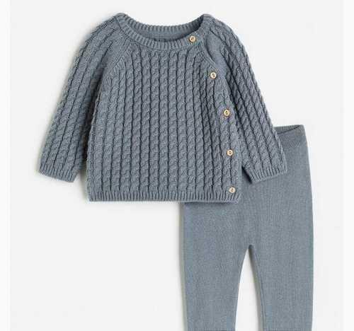 Комплект вязаный для малыша h&m