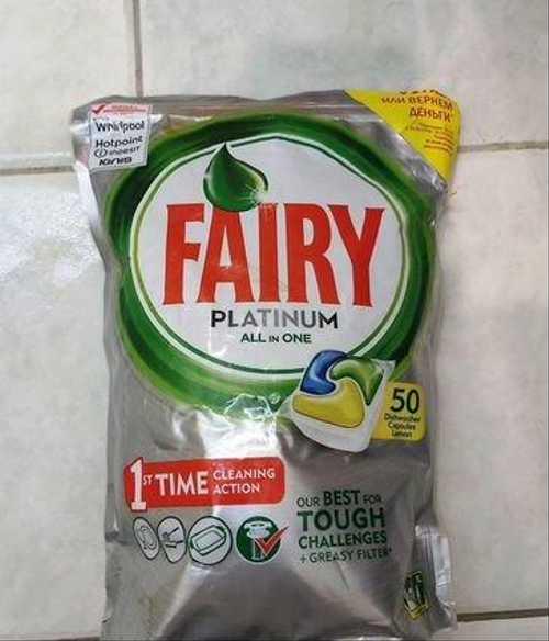 Капсулы Fairy Platinum All in One 40 шт