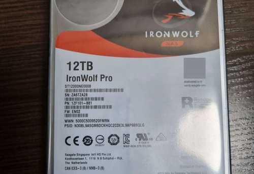 HDD Seagate IronWolf 12 тб ST12000VN0008