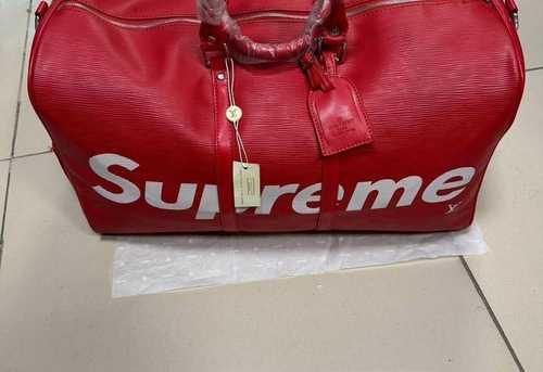 Сумка supreme x louis vuitton