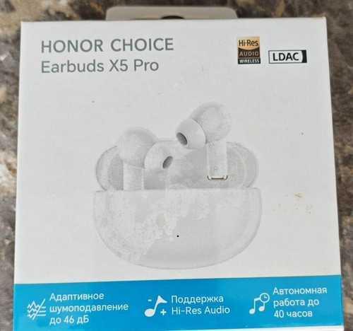 Honor choice earbuds x5 pro новые