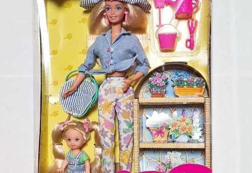 Gardening Fun Barbie & Kelly Gift Set