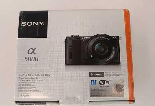 Sony A5000 kit 16-50, Новый