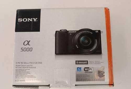 Sony A5000 kit 16-50, Новый