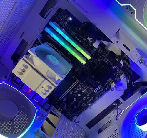 Ryzen 5 5500 и башня