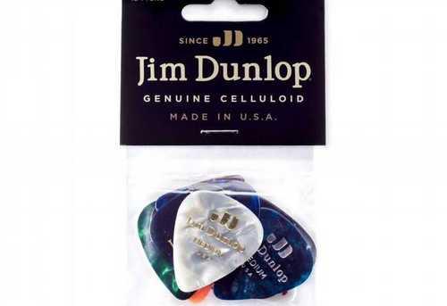 Набор медиаторов celluloid 12шт Dunlop PVP106