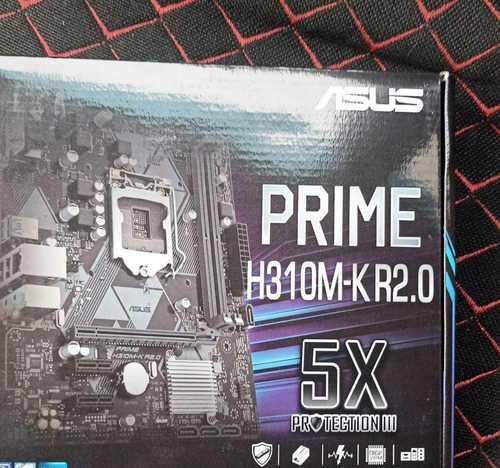 Материнская плата Asus prime h310m k r2.0