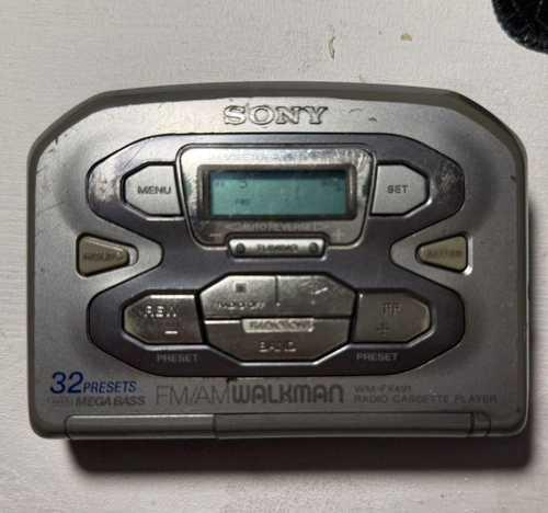 Sony walkman WM-FX491 кассетник