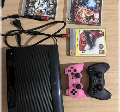 Sony playstation 3 super slim 500gb прошитая