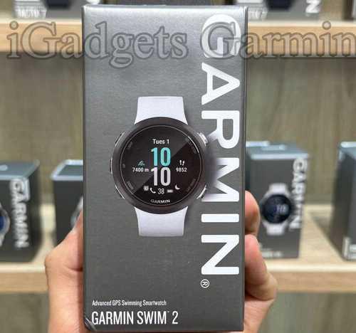 Garmin swim 2 белые