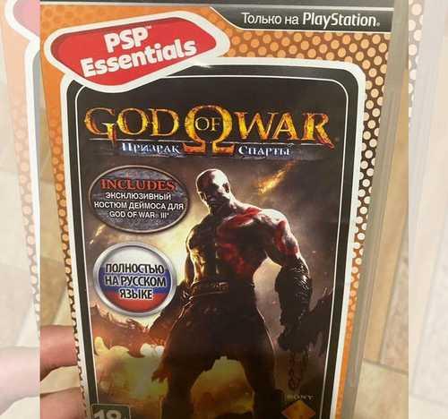 Игра God of war для psp