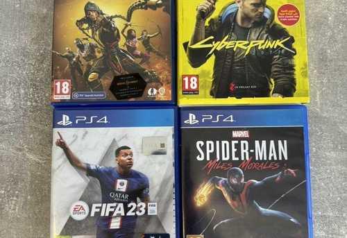 Игры ps4 cyberpunk spider man miles morales