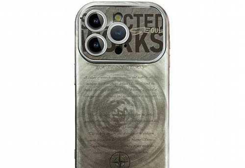 Чехол Stone Island Gold на iPhone 13-15