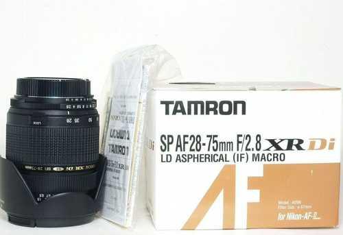Tamron 28-75 mm 2.8 Nikon