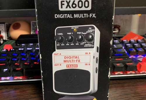 Гитарная педаль behringer fx600