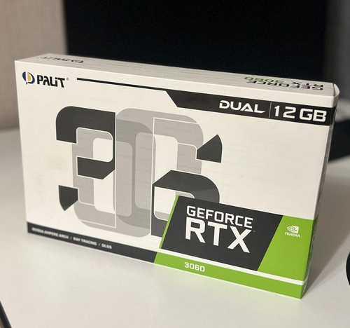 Видеокарта rtx 3060 palit