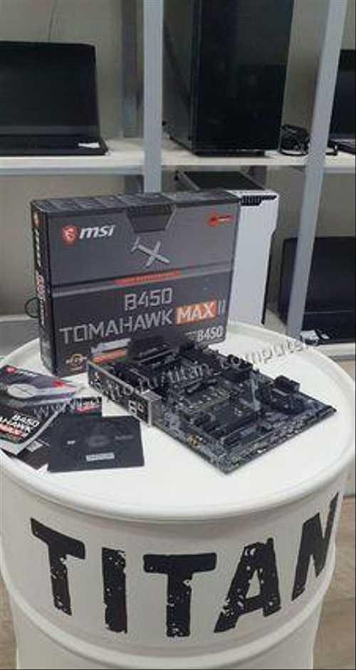 Материнская плата MSI B450 tomahawk MAX II