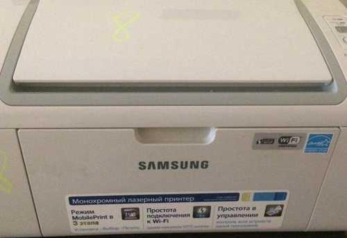 Принтер лазер Samsung ML2165w с вай-фай гарантия