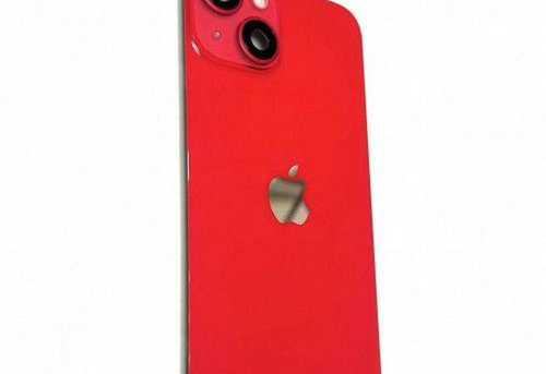 Крышка в сборе iPhone 14 красная оригинал
