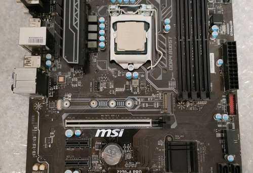 MSI LGA1151 Z270-A PRO