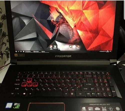 Ноутбук Acer predator helios 300 по запчастям