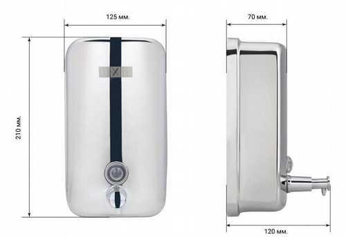 Дозатор для жидкого мыла BXG-SD-H1-1000