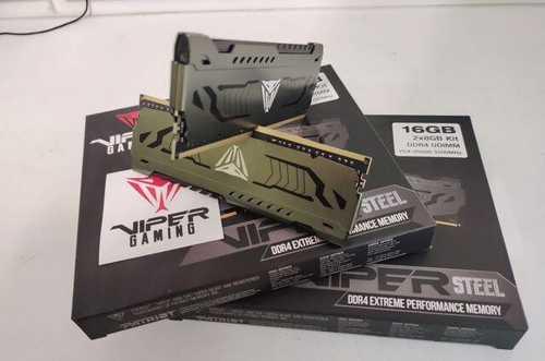 Оперативная память ddr4 8gb patriot viper steel